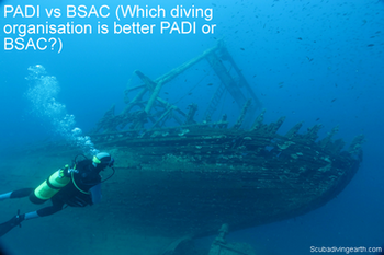 PADI vs BSAC (Which diving qualification is better PADI or BSAC ...